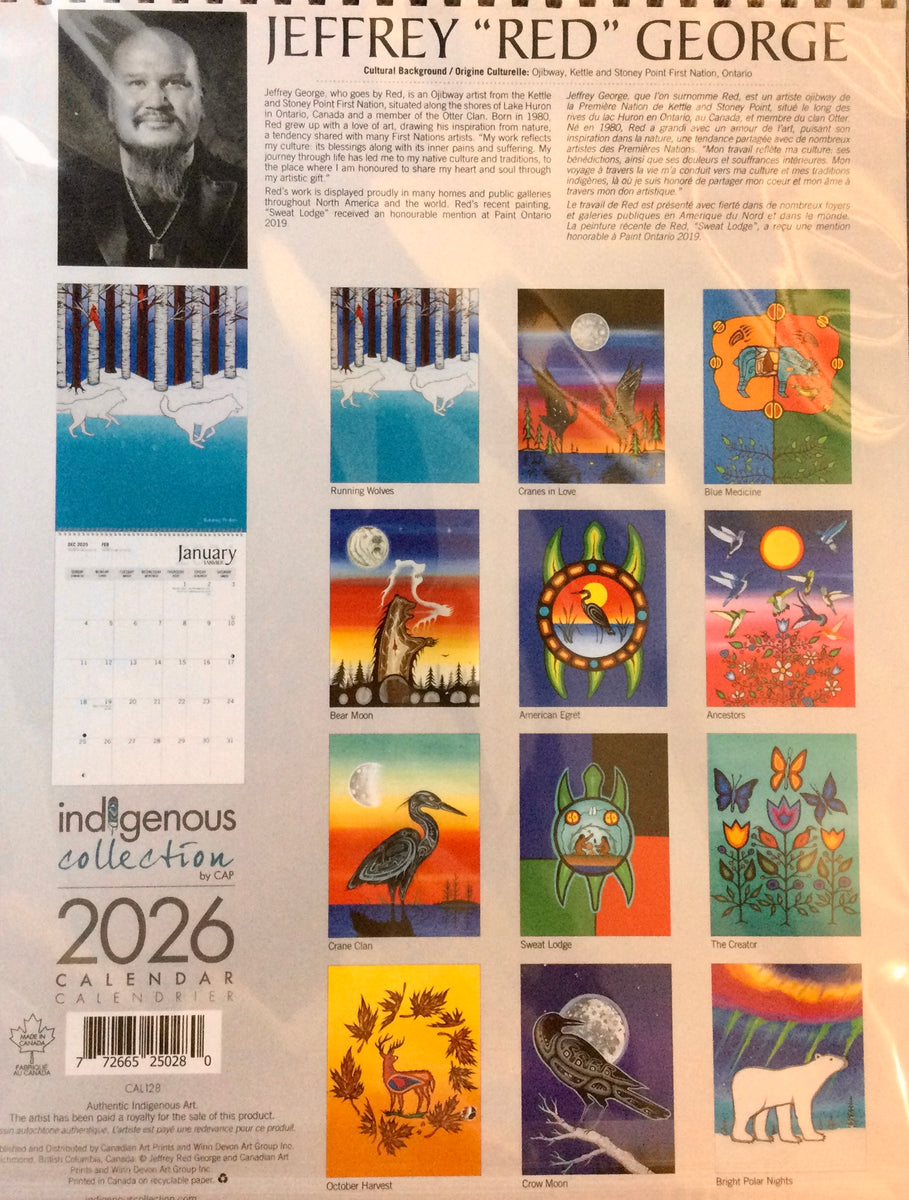 2026 Indigenous Calendar – The Lawrence House Centre for the Arts